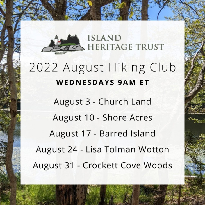 Conservation land trust of Deer Isle | Island Heritage Trust