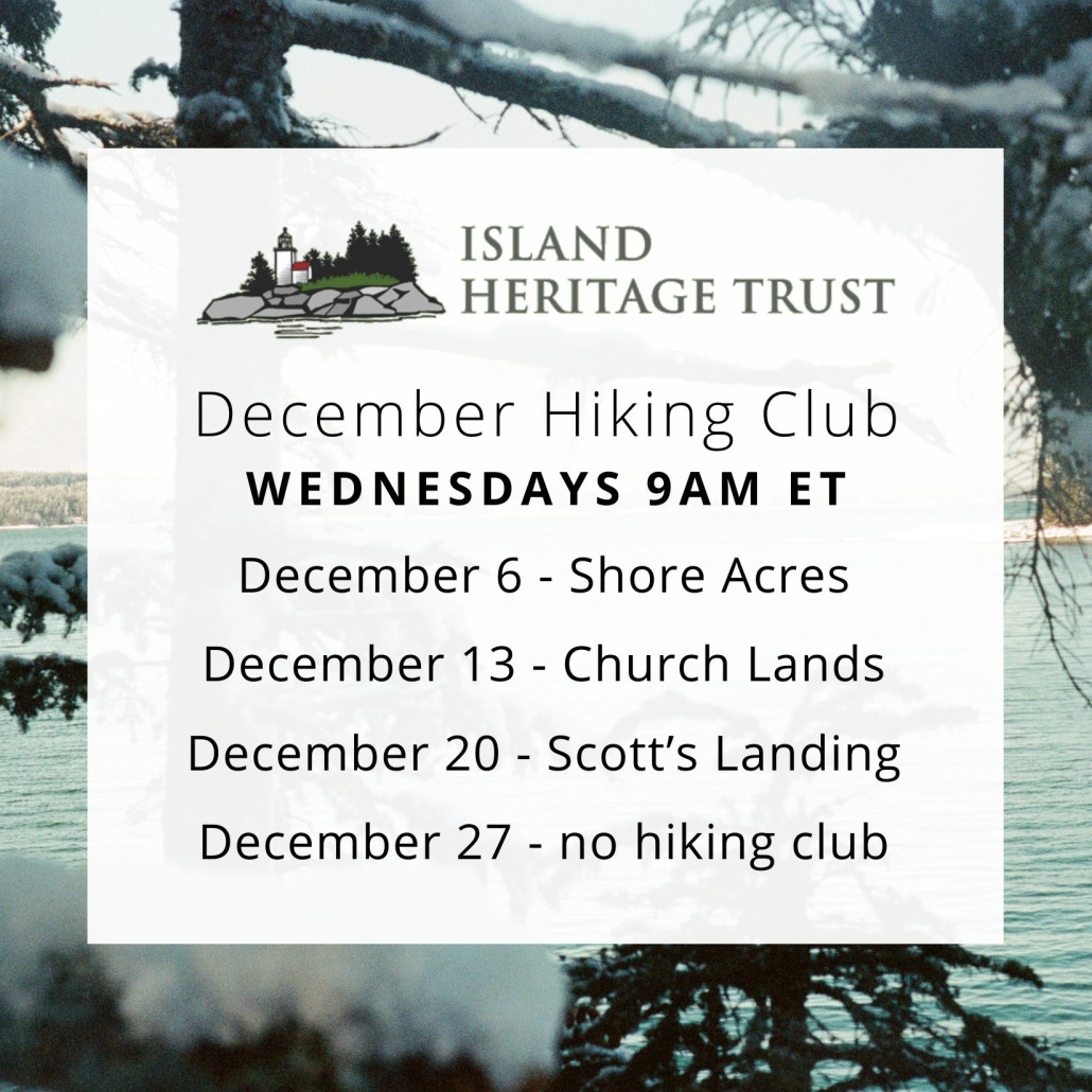 Conservation land trust of Deer Isle | Island Heritage Trust